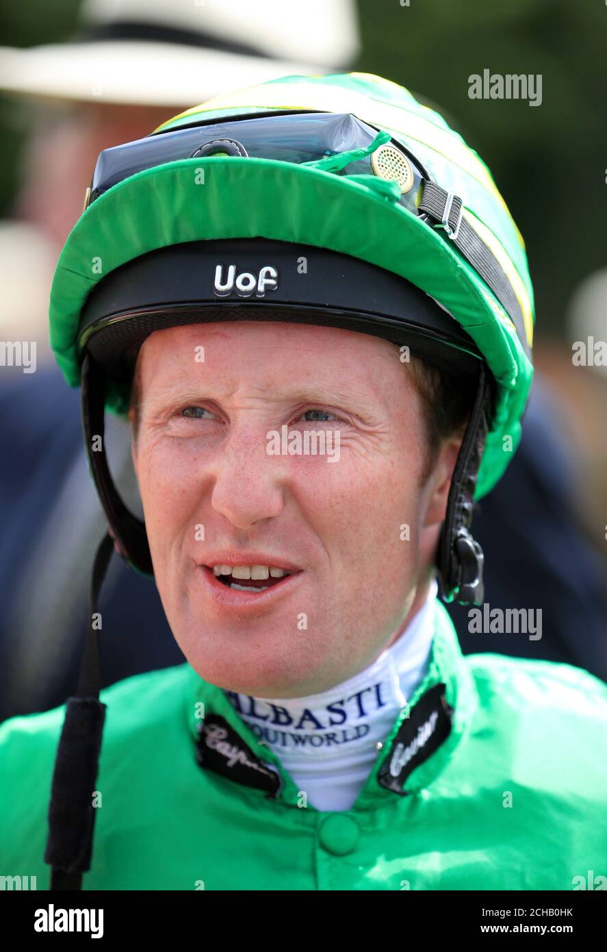Pat Cosgrave, Jockey Stock Photo - Alamy