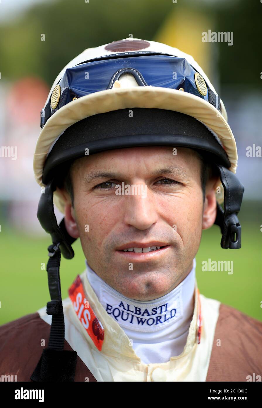 Pat Dobbs, Jockey Stock Photo - Alamy