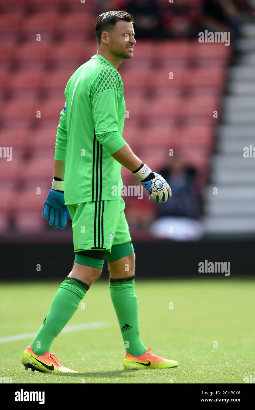 Cardiff City goalkeeper David Marshall Stock Photo - Alamy
