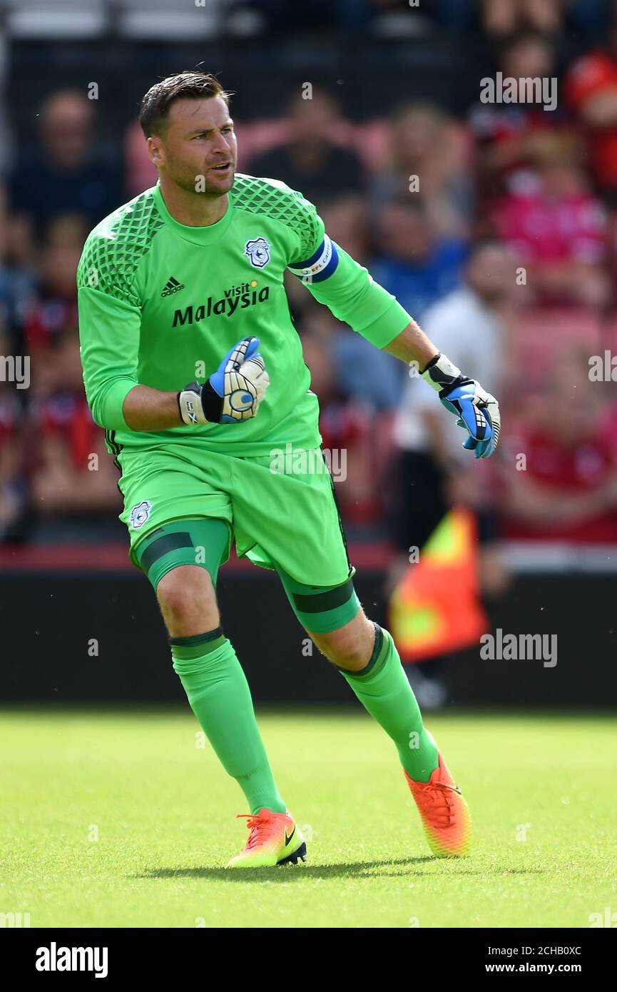 Cardiff city goalkeeper david marshall hi-res stock photography and ...