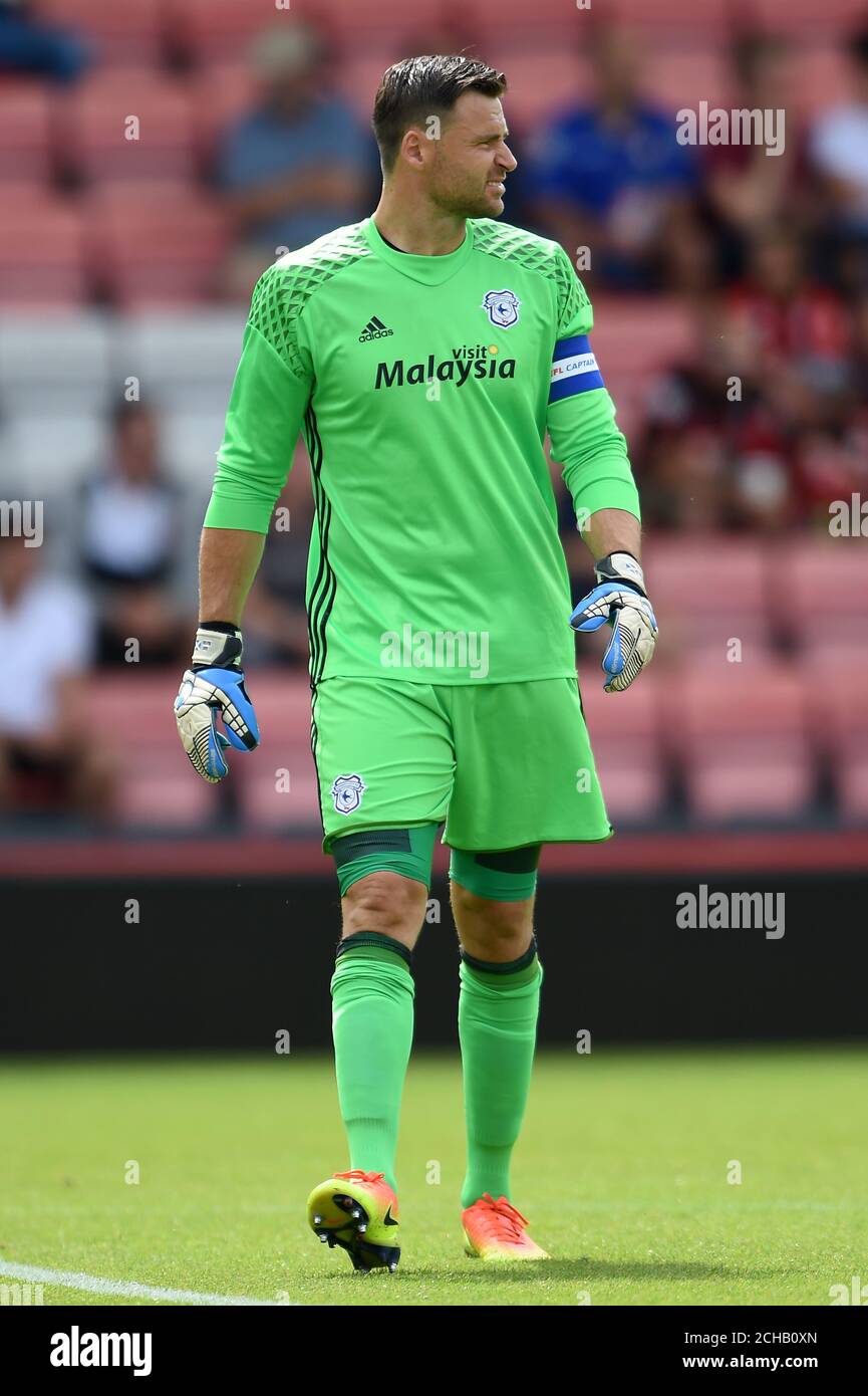 Cardiff City goalkeeper David Marshall Stock Photo - Alamy