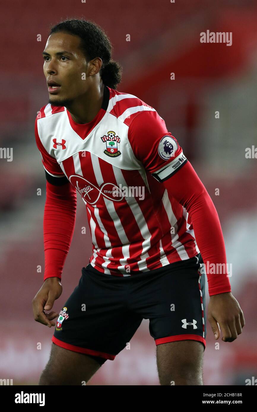 Virgil van Dijk, Southampton Stock Photo - Alamy