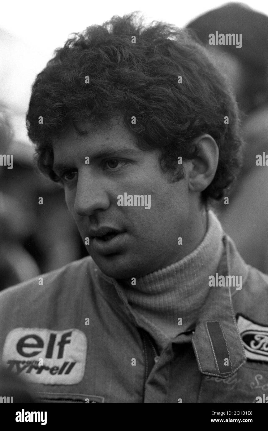 South African motor racing driver Jody Scheckter, who heads the Elf ...