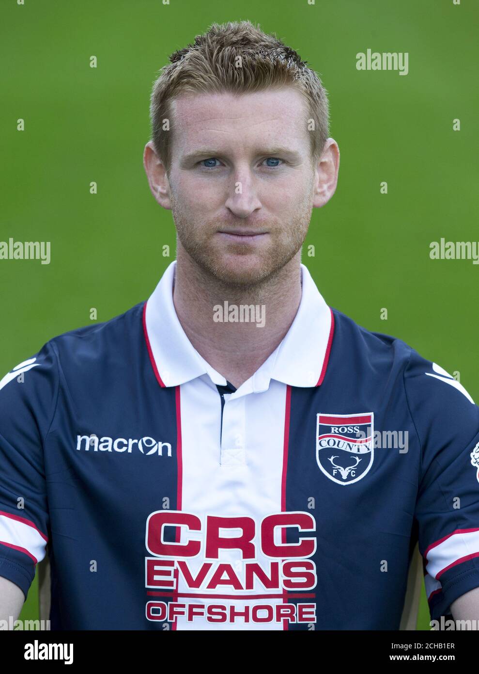 Ross County's Scott Robertson Stock Photo - Alamy