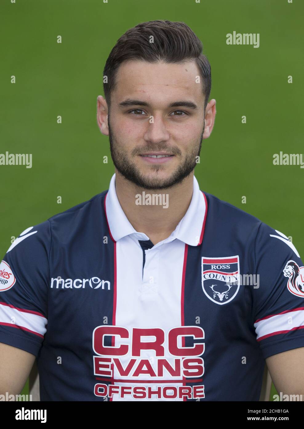 Ross County's Alex Schalk Stock Photo - Alamy