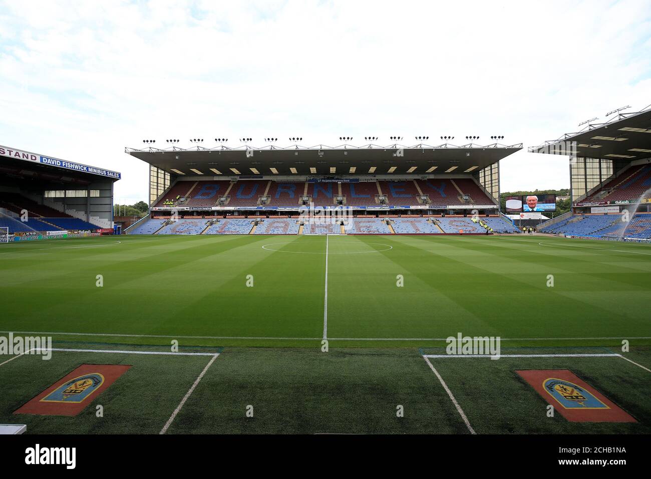 General view of Turf Moor Stock Photo - Alamy