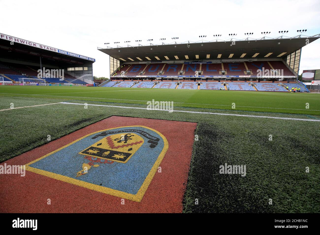 General view of Turf Moor Stock Photo - Alamy