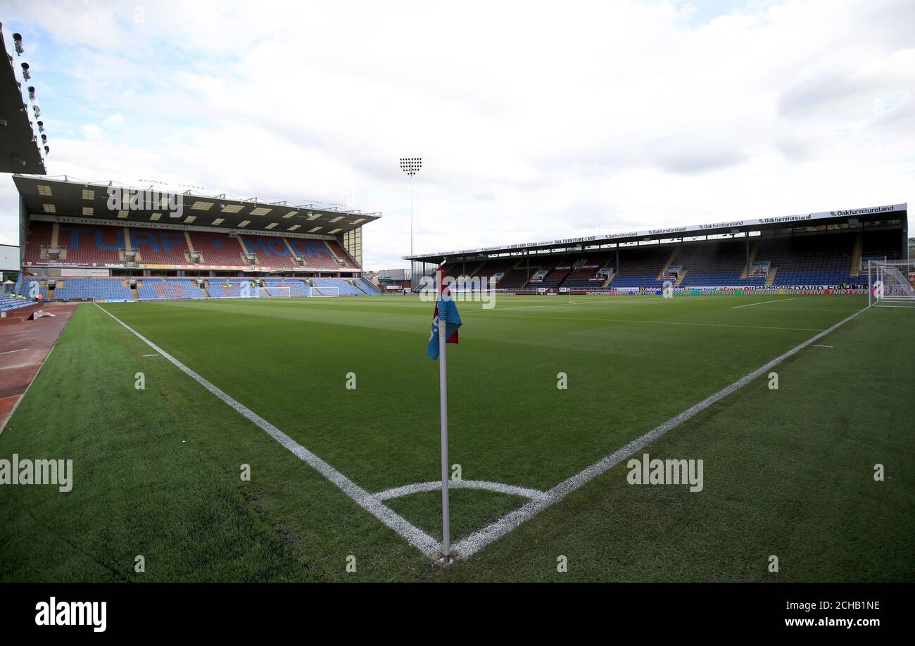 General view of Turf Moor Stock Photo - Alamy