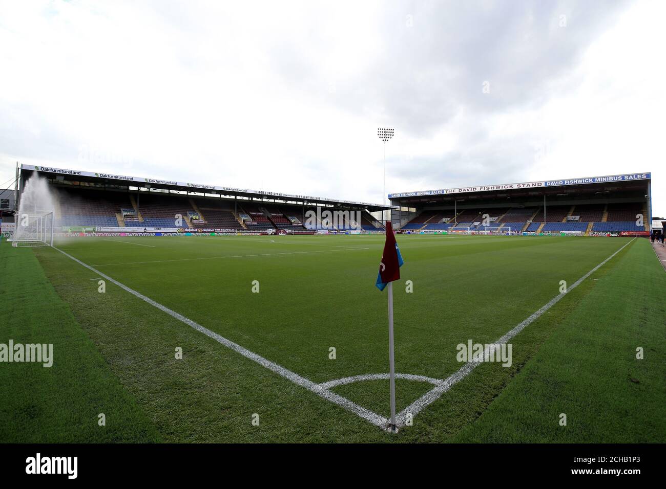 General view of Turf Moor Stock Photo - Alamy