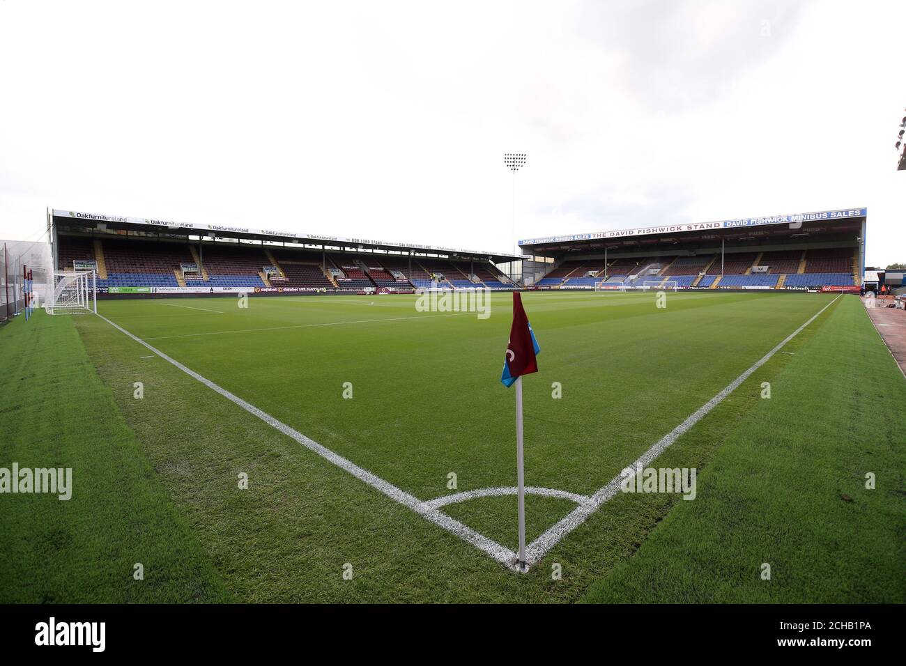 General view of Turf Moor Stock Photo - Alamy