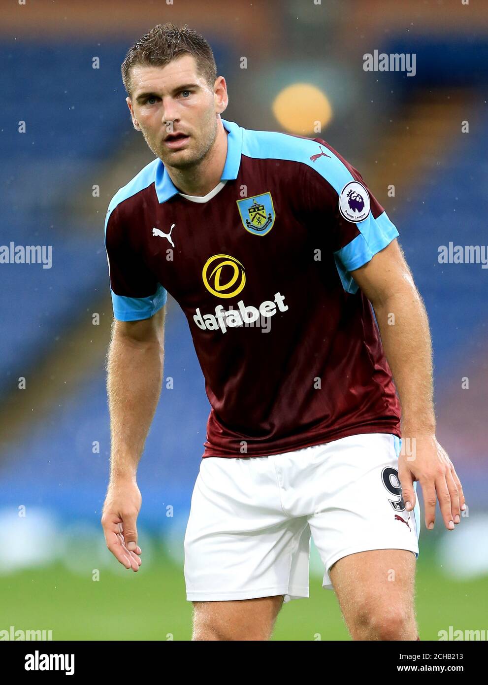 Burnley's Sam Vokes Stock Photo - Alamy