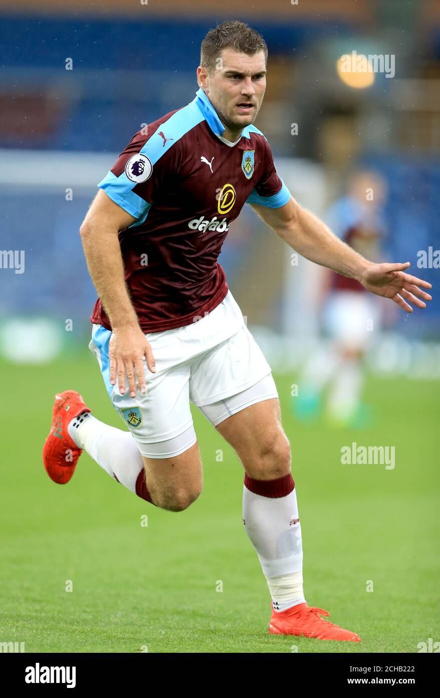 Burnley's Sam Vokes Stock Photo - Alamy