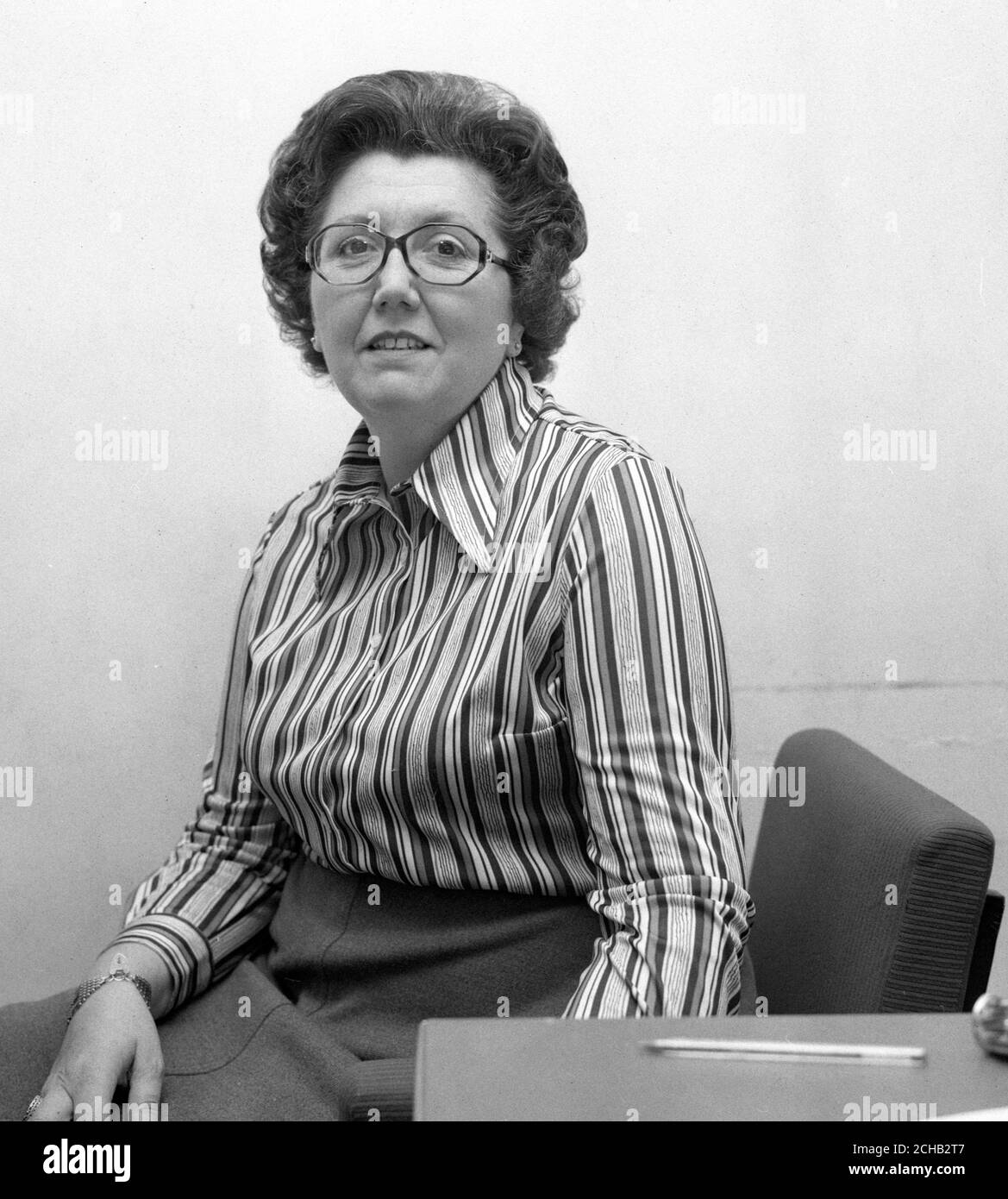 Press association picture librarian hilda down hi-res stock photography ...