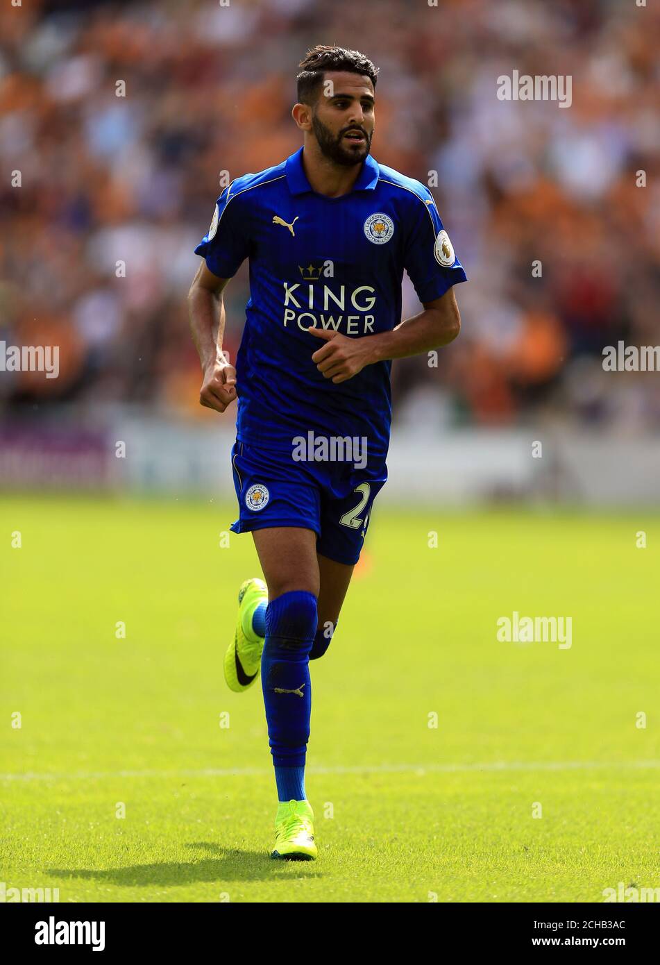 Leicester City's Riyad Mahrez Stock Photo - Alamy
