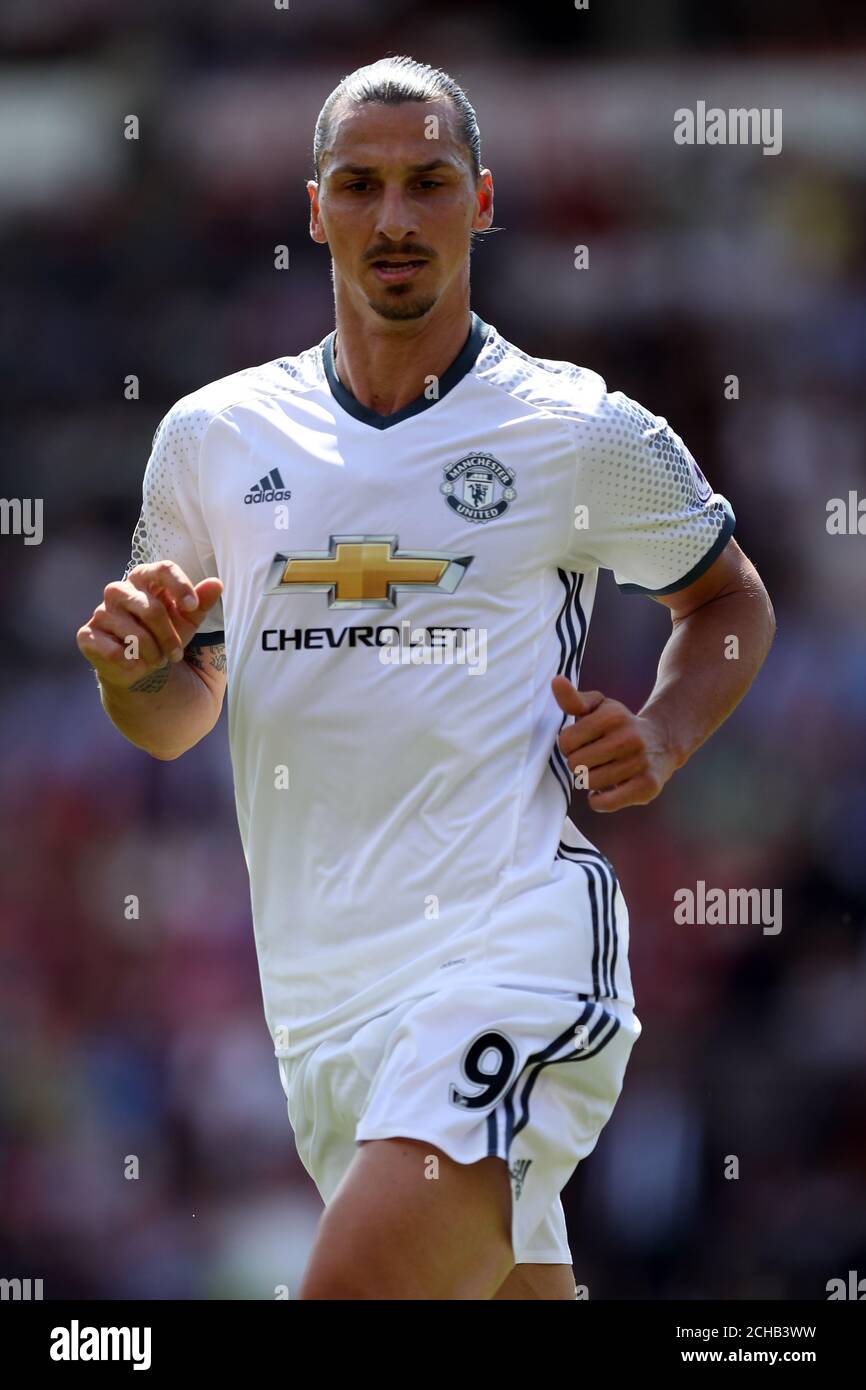 Zlatan Ibrahimovic, Manchester United Stock Photo - Alamy