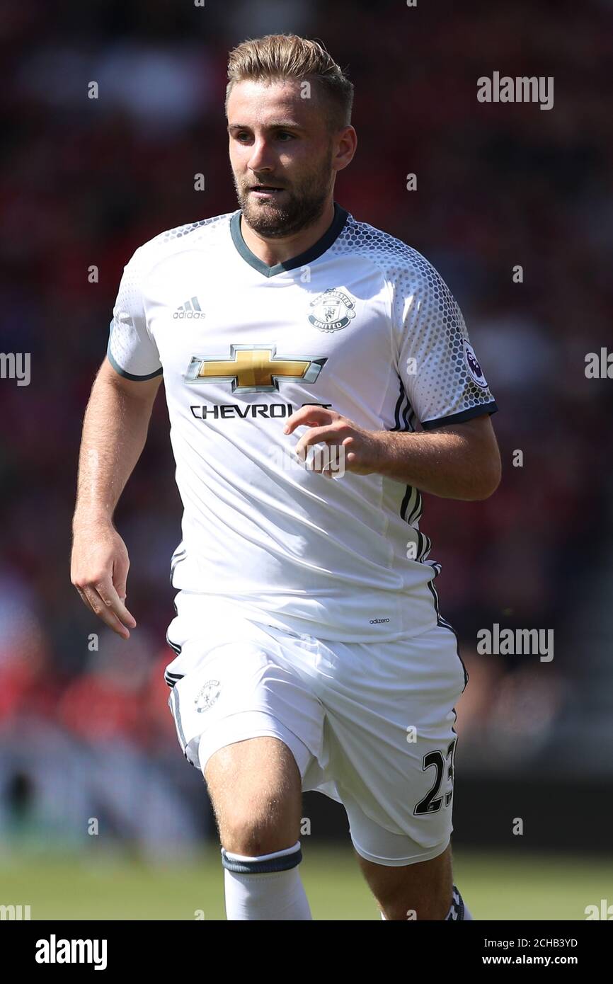 Luke Shaw, Manchester United Stock Photo - Alamy