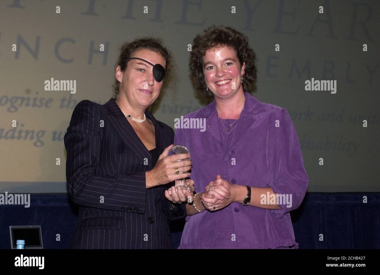 Award winners Marie Colvin the Sunday Times correspondent (left ...