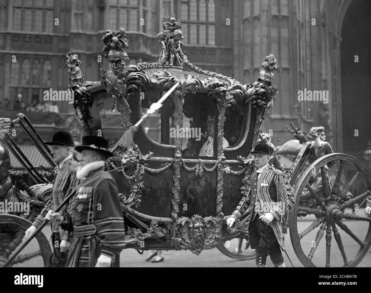 State coach in royal Black and White Stock Photos & Images - Alamy