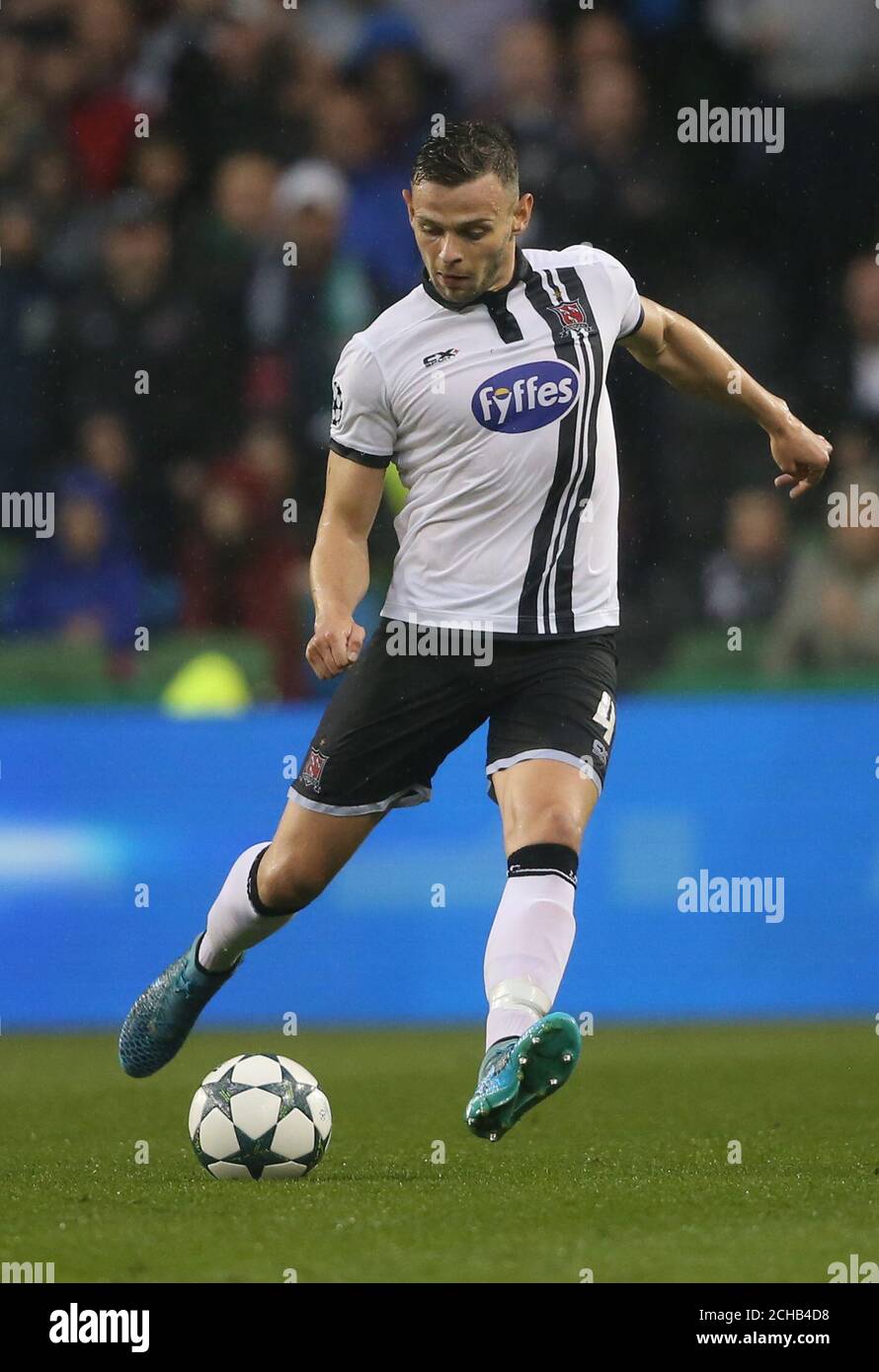 Dundalk's Andy Boyle during the UEFA Champions League qualifying play ...