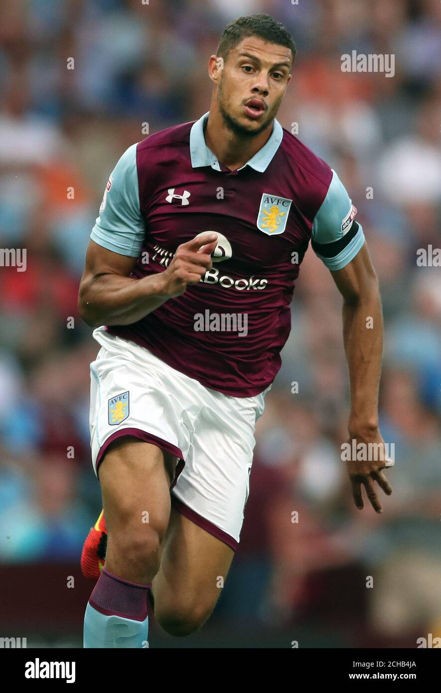 Rudy Gestede, Aston Villa Stock Photo - Alamy