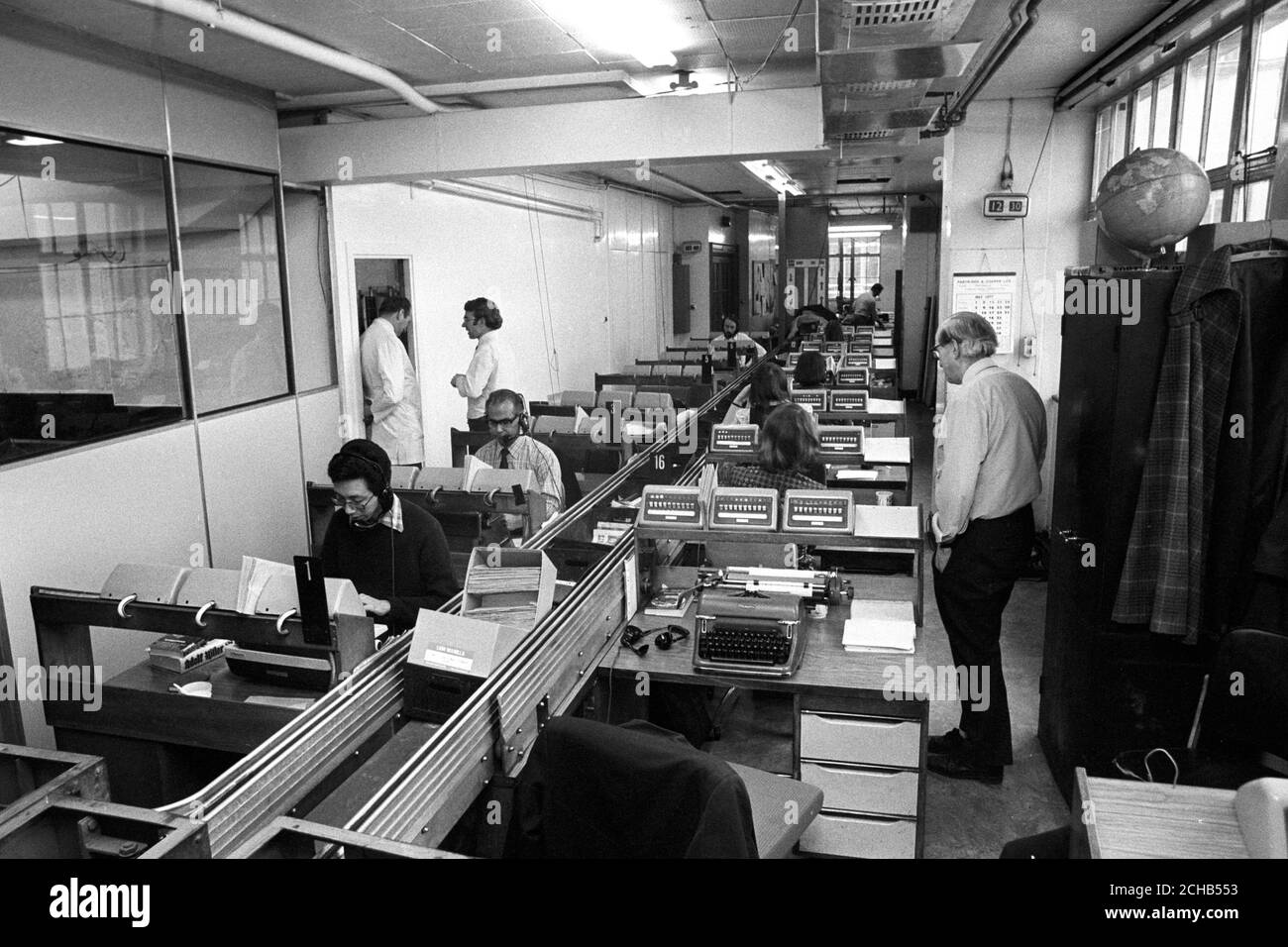 Editorial department Black and White Stock Photos & Images - Alamy