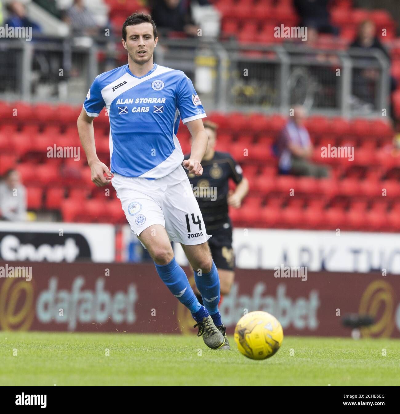 St Johnstone's Joe Shaughnessy Stock Photo - Alamy