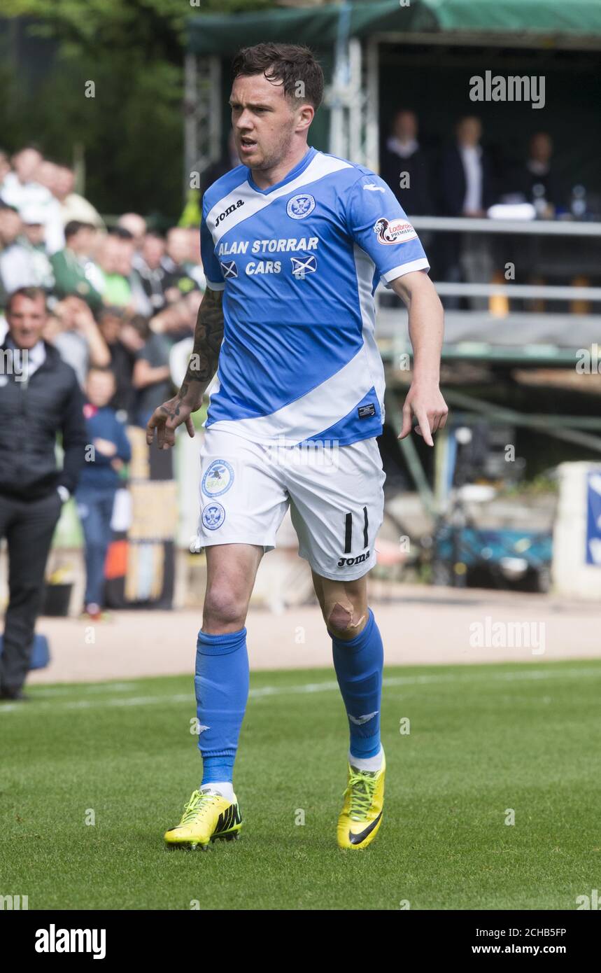 St Johnstone's Danny Swanson Stock Photo - Alamy