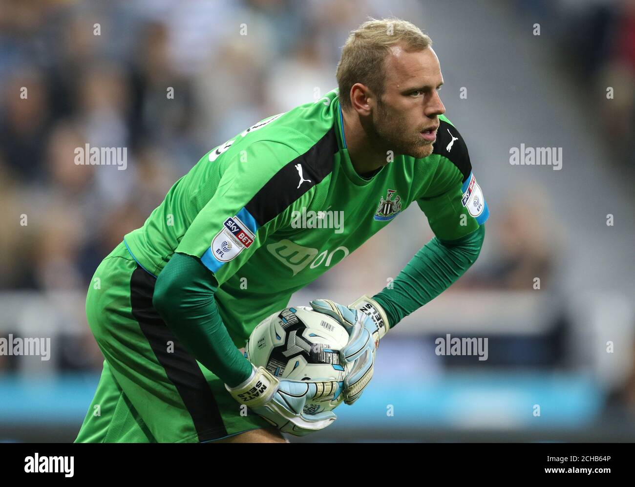 Newcastle United goalkeeper Matz Sels Stock Photo - Alamy