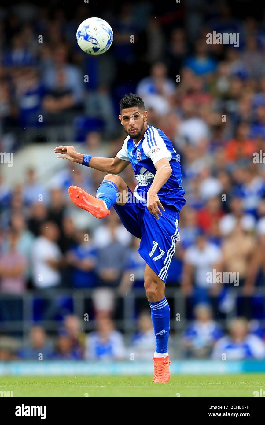 Ipswich Town's Kevin Bru Stock Photo - Alamy
