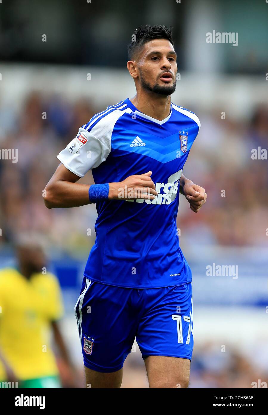 Ipswich Town's Kevin Bru Stock Photo - Alamy