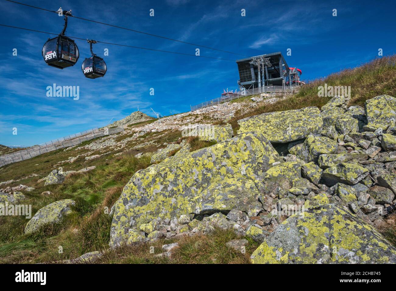 Chopok cable car hi-res stock photography and images - Alamy