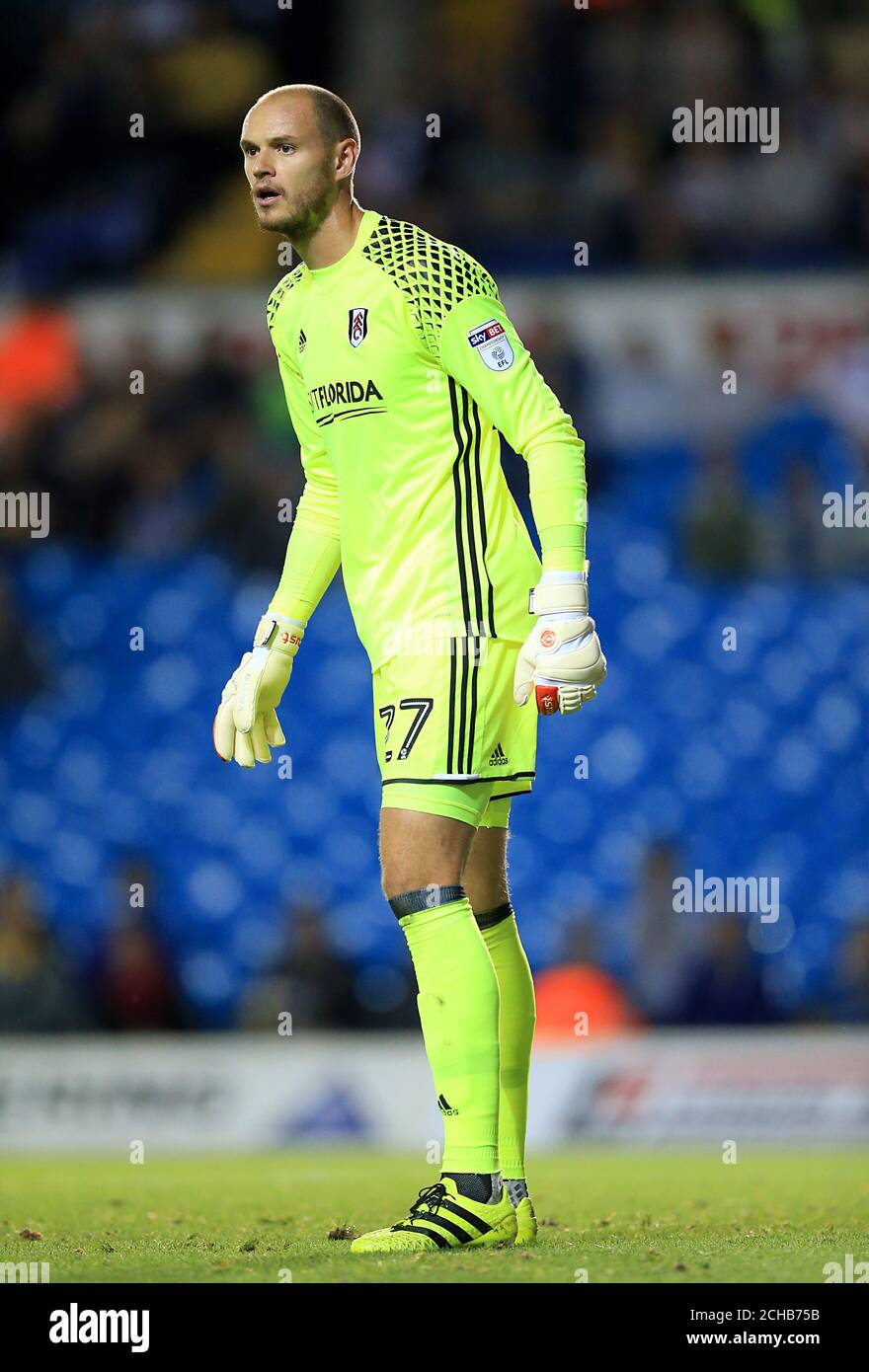 Goalkeeper David Button, Leeds United Stock Photo - Alamy