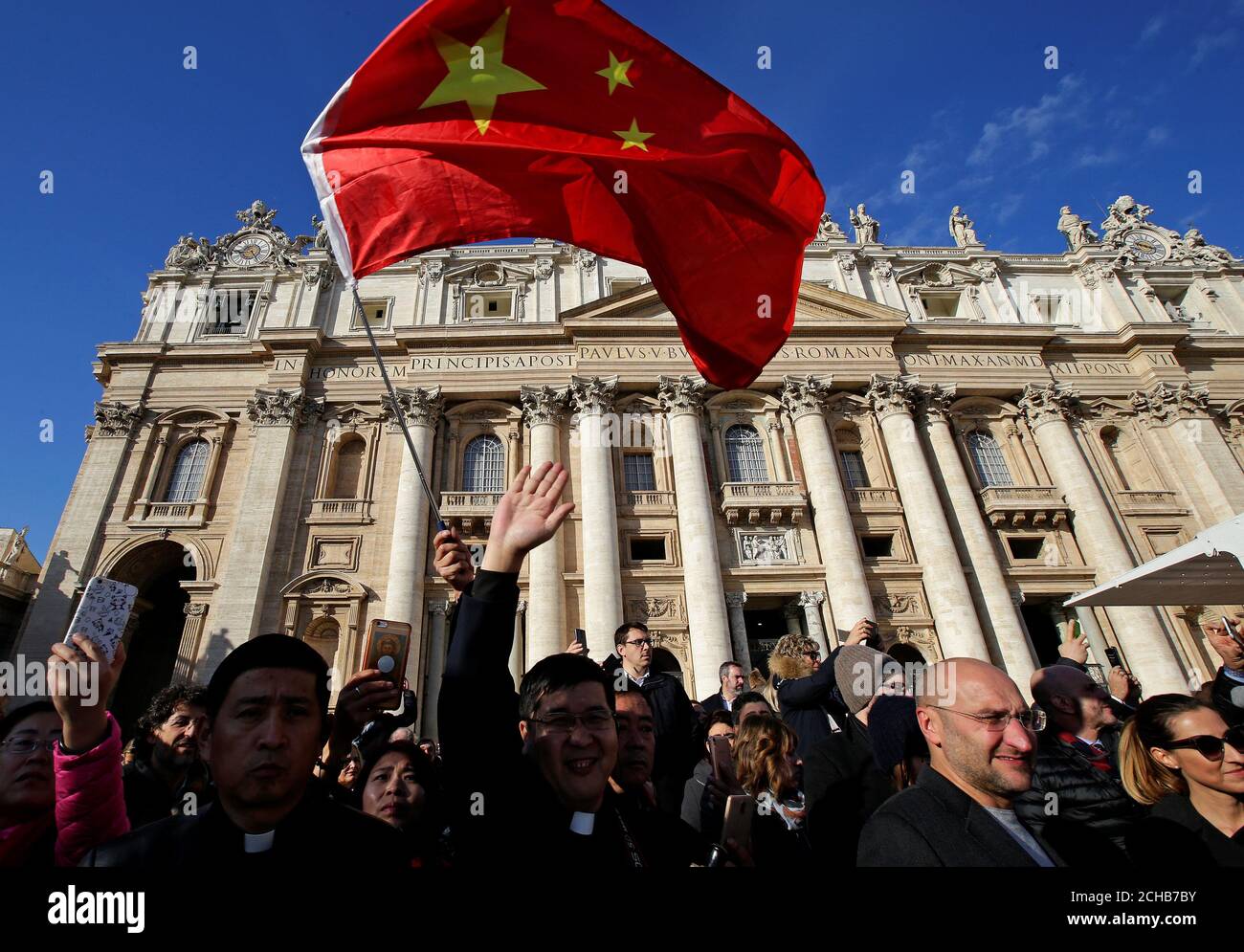 Vatican flag chinese flag hi-res stock photography and images - Alamy