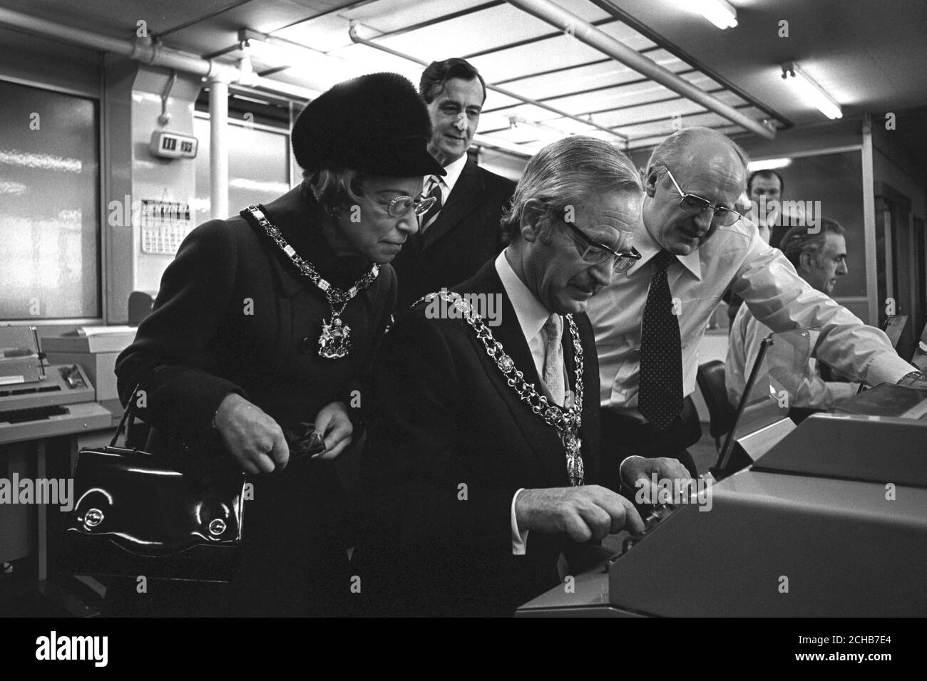 The lord mayor of manchester Black and White Stock Photos & Images - Alamy