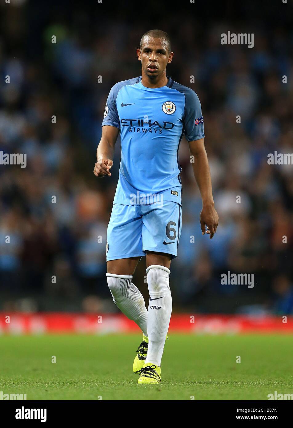 Manchester City's Fernando Stock Photo - Alamy
