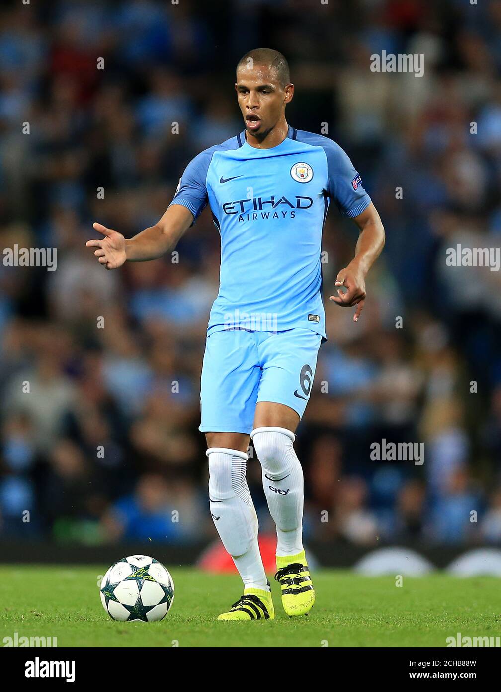 Manchester City's Fernando Stock Photo - Alamy