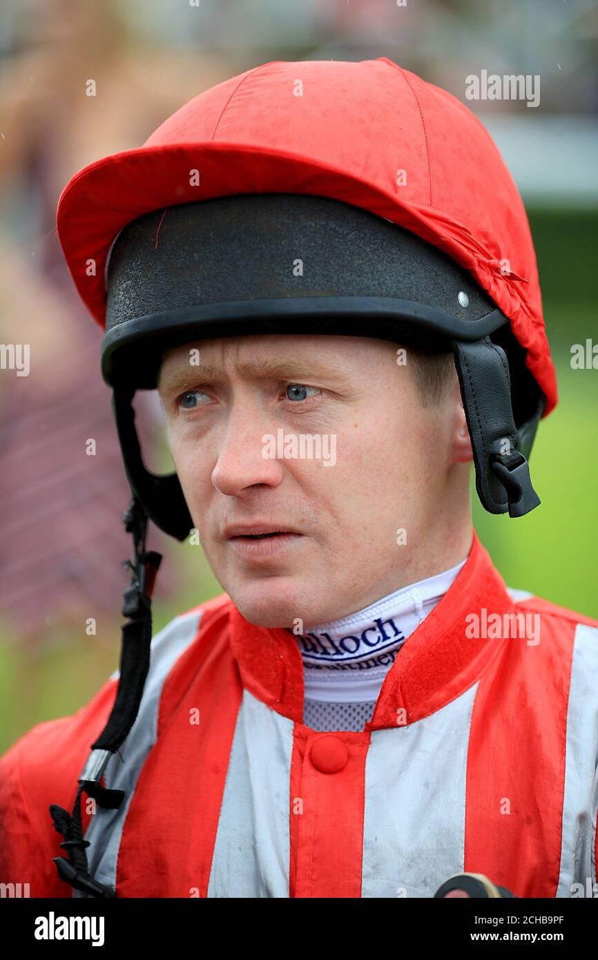 Jockey Sam Hitchcott Stock Photo - Alamy