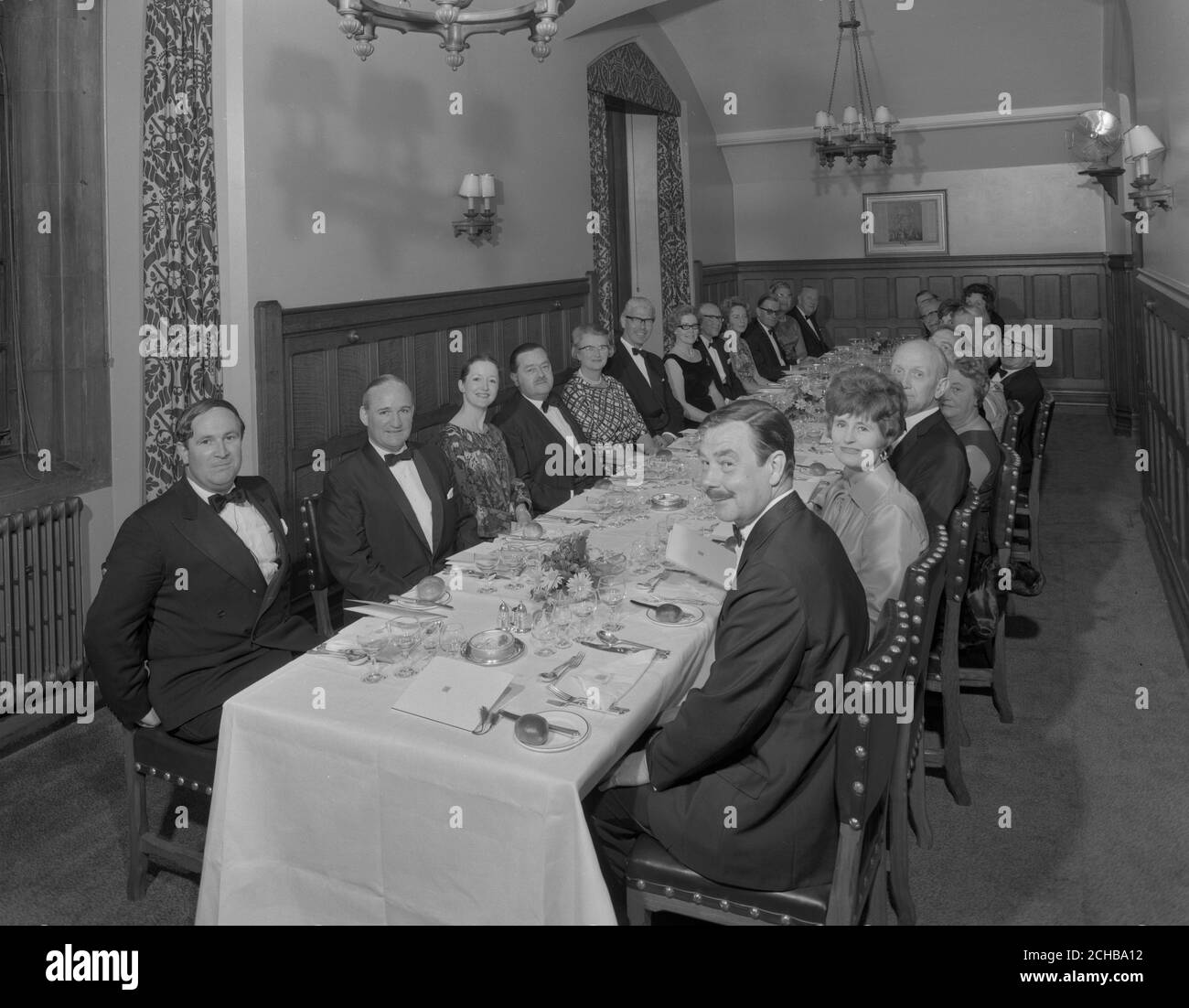 PA Editor-in-Chief David Chipp (l) attends the PA Chairman Dinner at ...
