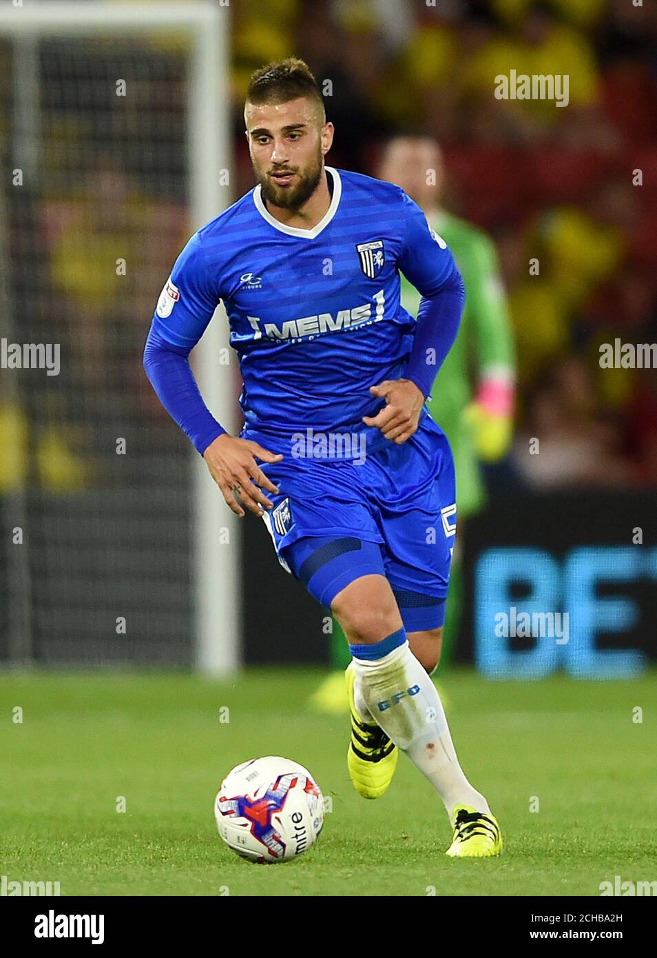 Gillingham's Max Ehmer Stock Photo - Alamy