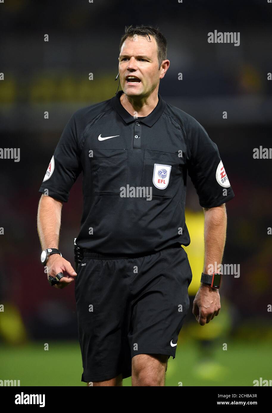 James Linington, referee Stock Photo - Alamy
