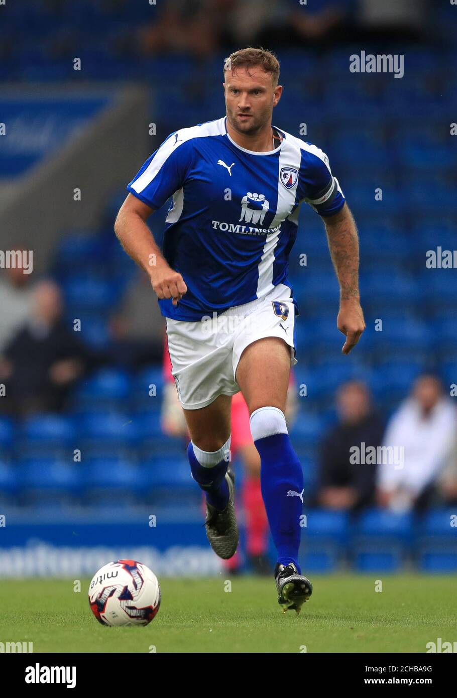 Chesterfield's Ian Evatt Stock Photo - Alamy