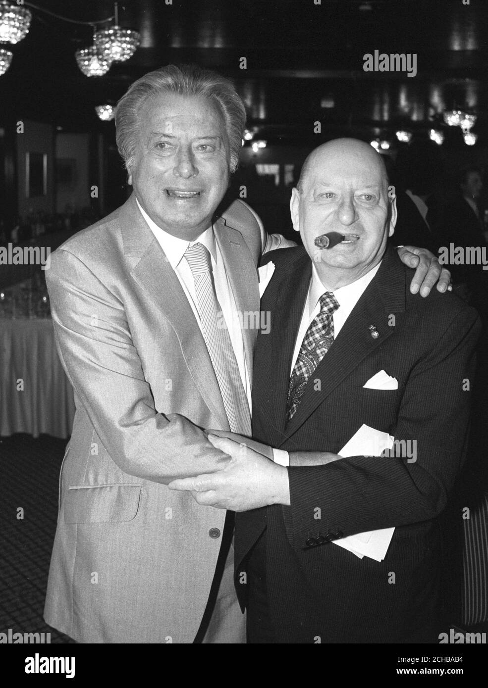 Impressario Lord Bernard Delfont (left) with his elder brother movie ...