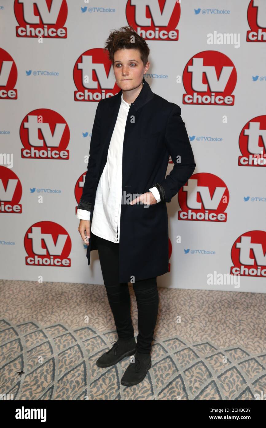Charlie Covell arriving for the TV Choice Awards 2016 held at The ...