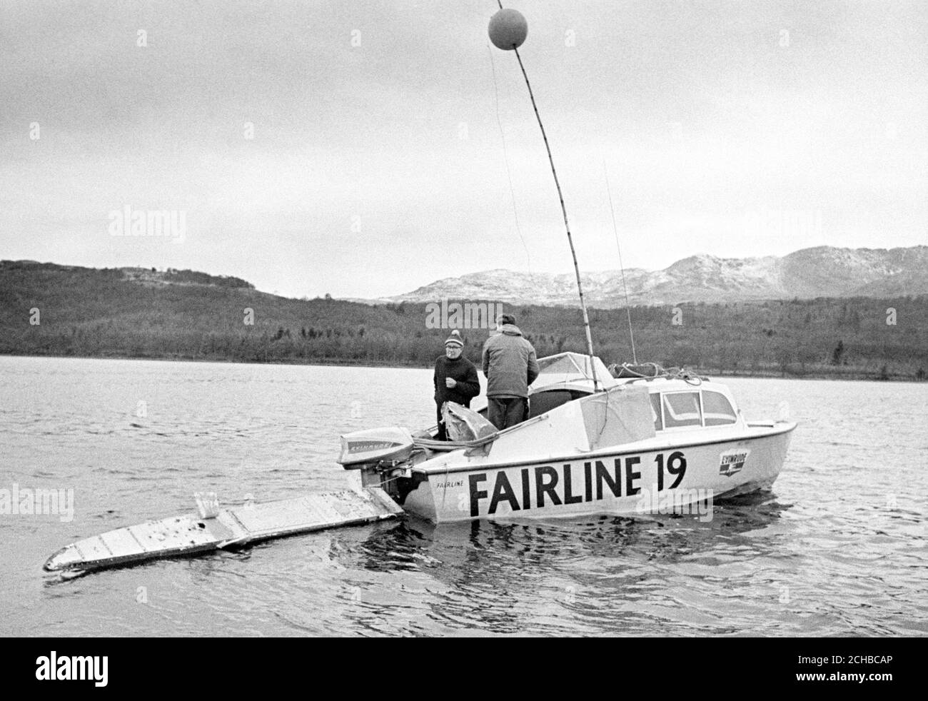 Donald Campbell's mechanic and life-long friend Leo Villa (facing ...