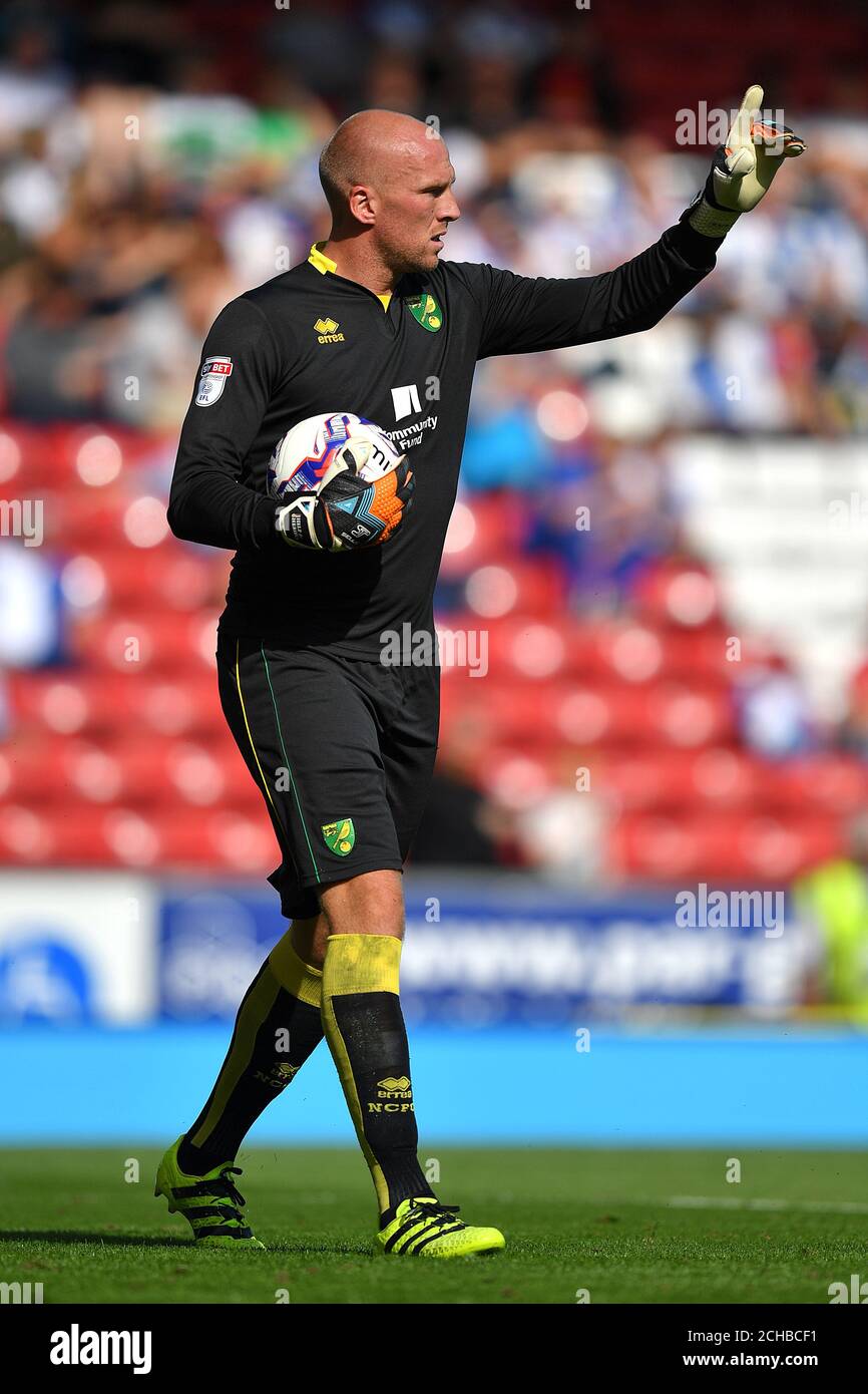 Norwich City goalkeeper John Ruddy Stock Photo - Alamy