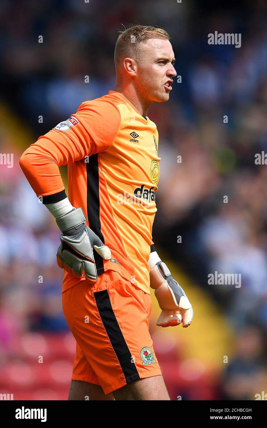 Blackburn Rovers goalkeeper Jason Steele Stock Photo - Alamy