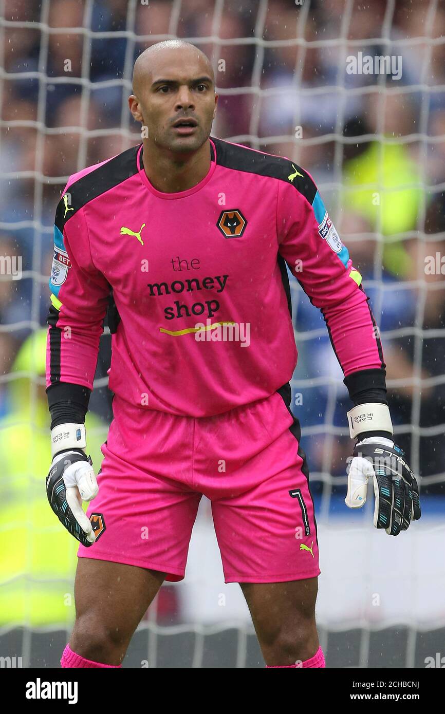 Wolverhampton wanderers goalkeeper carl ikeme hi-res stock photography ...