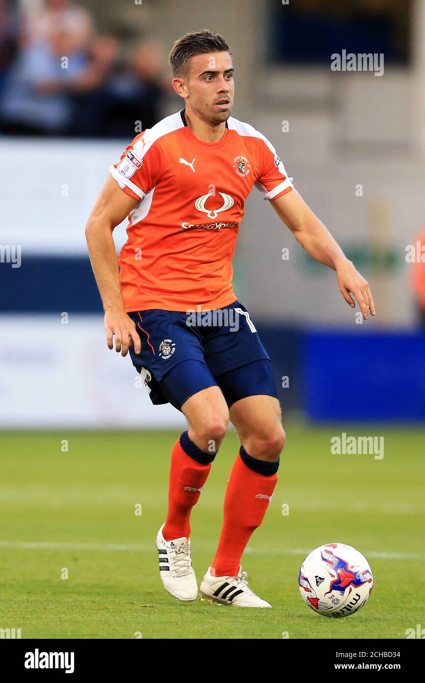 Oliver Lee, Luton Town Stock Photo - Alamy