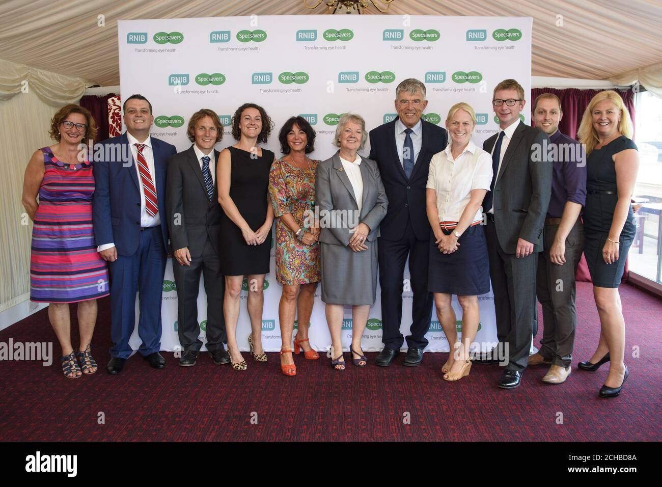 Guests at the launch of Specsavers and the RNIB's Transforming Eye ...