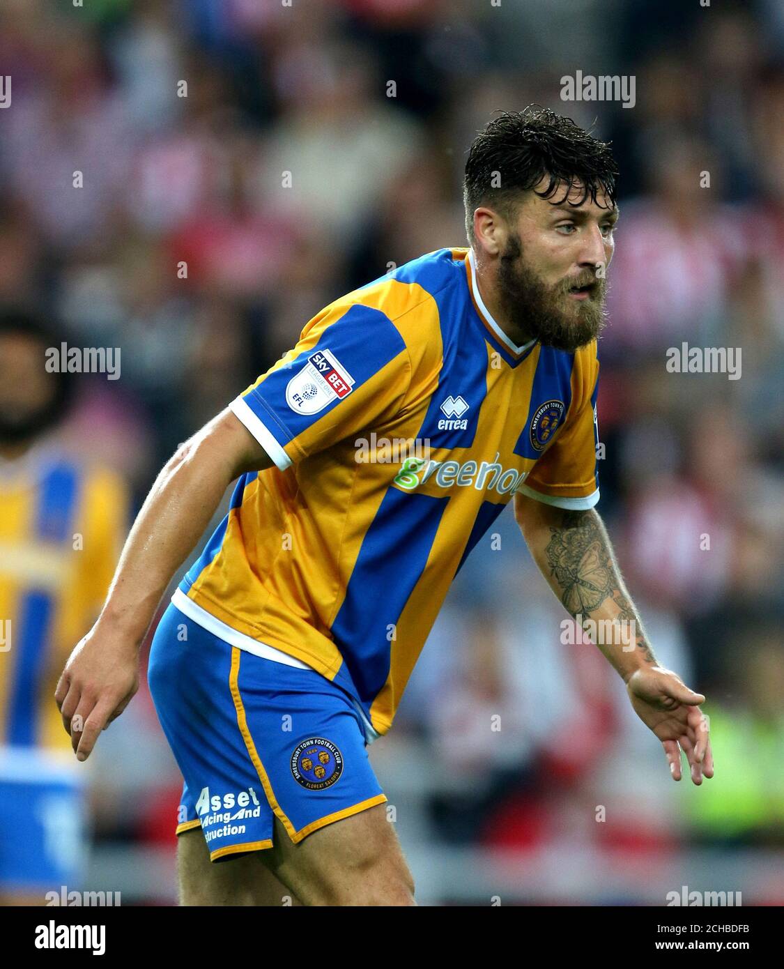 Gary Deegan, Shrewsbury Town Stock Photo - Alamy